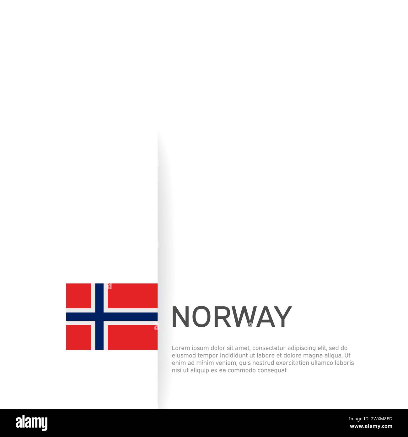 Norway flag background. State patriotic norwegian banner, cover ...