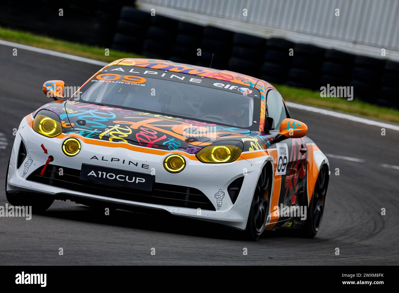 09 BOUGOIS Phillipe, Race Cars Consulting, Alpine A110 Cup, Gentlemen, action during the 1st ...