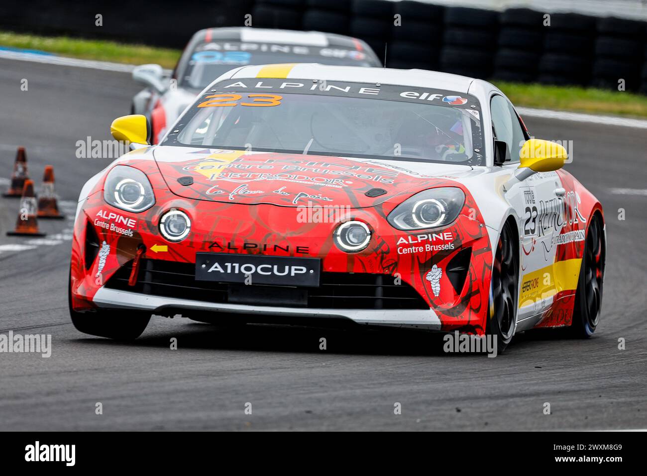 23 RICHARD Laurent, Herrero Racing, Alpine A110 Cup, Gentlemen, action ...