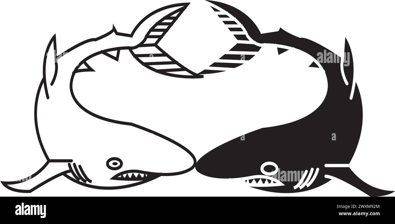 shark icon vector illustration symbol design Stock Vector Image & Art ...