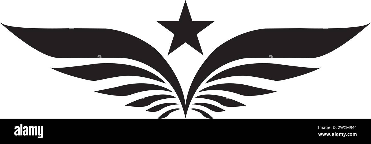 wing icon vector illustrtation symbol design Stock Vector Image & Art ...