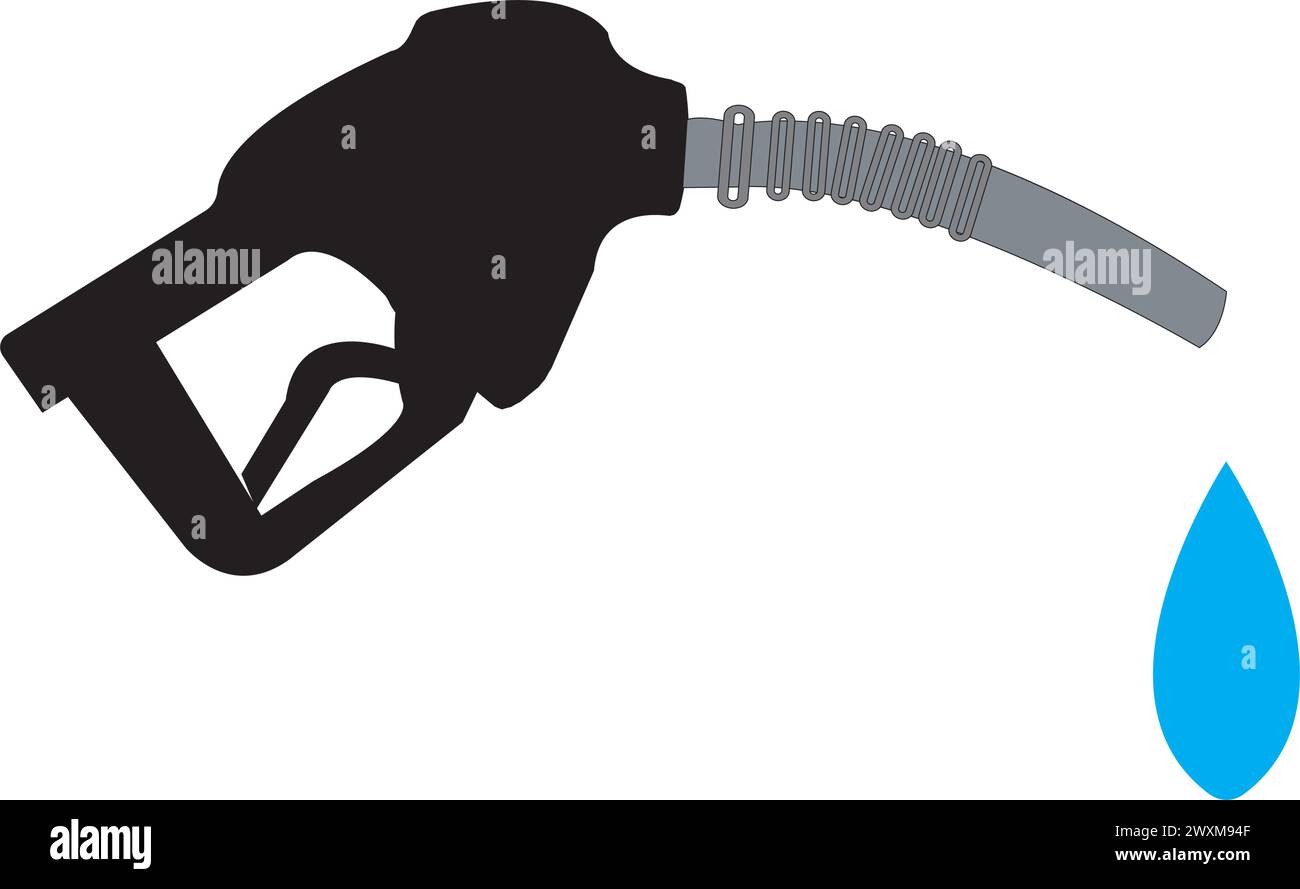 gas station nozzle icon vector illustration logo design Stock Vector ...