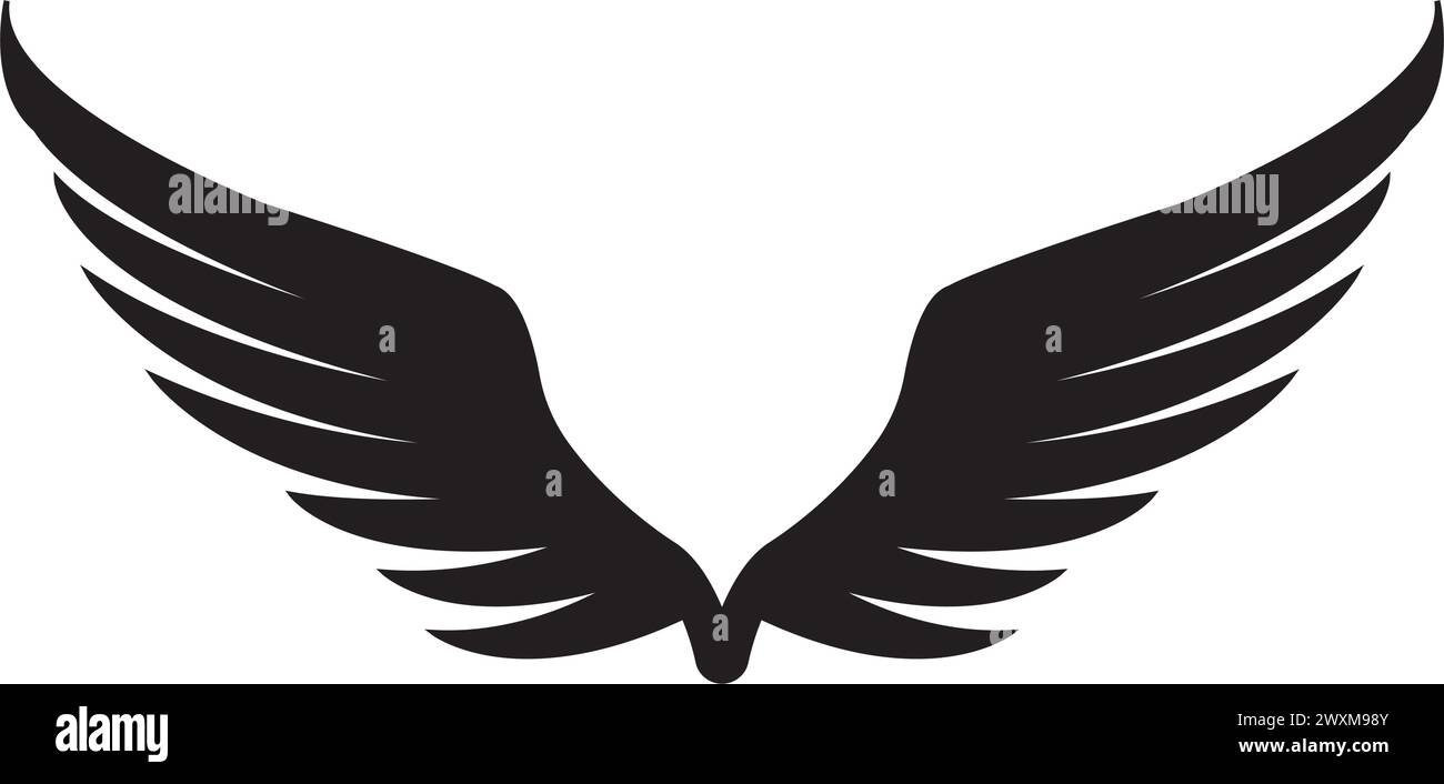 wing icon vector illustrtation symbol design Stock Vector Image & Art ...