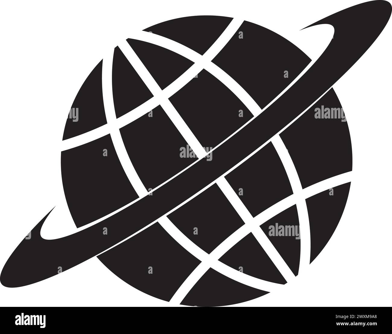 Globe logo vector design illustration Stock Vector Image & Art - Alamy