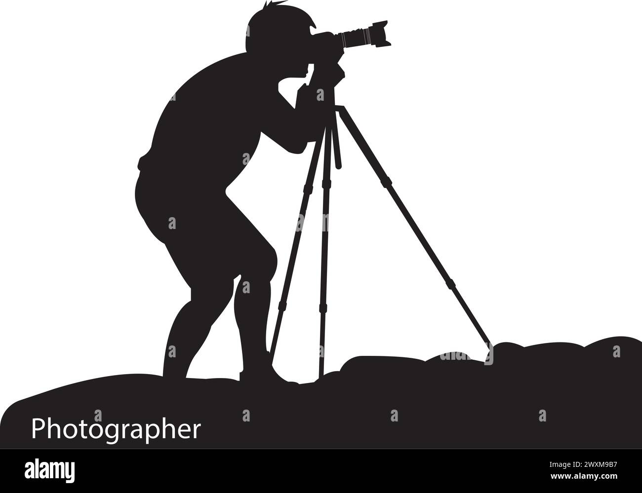 photographer icon vector illustration symbol design Stock Vector Image ...