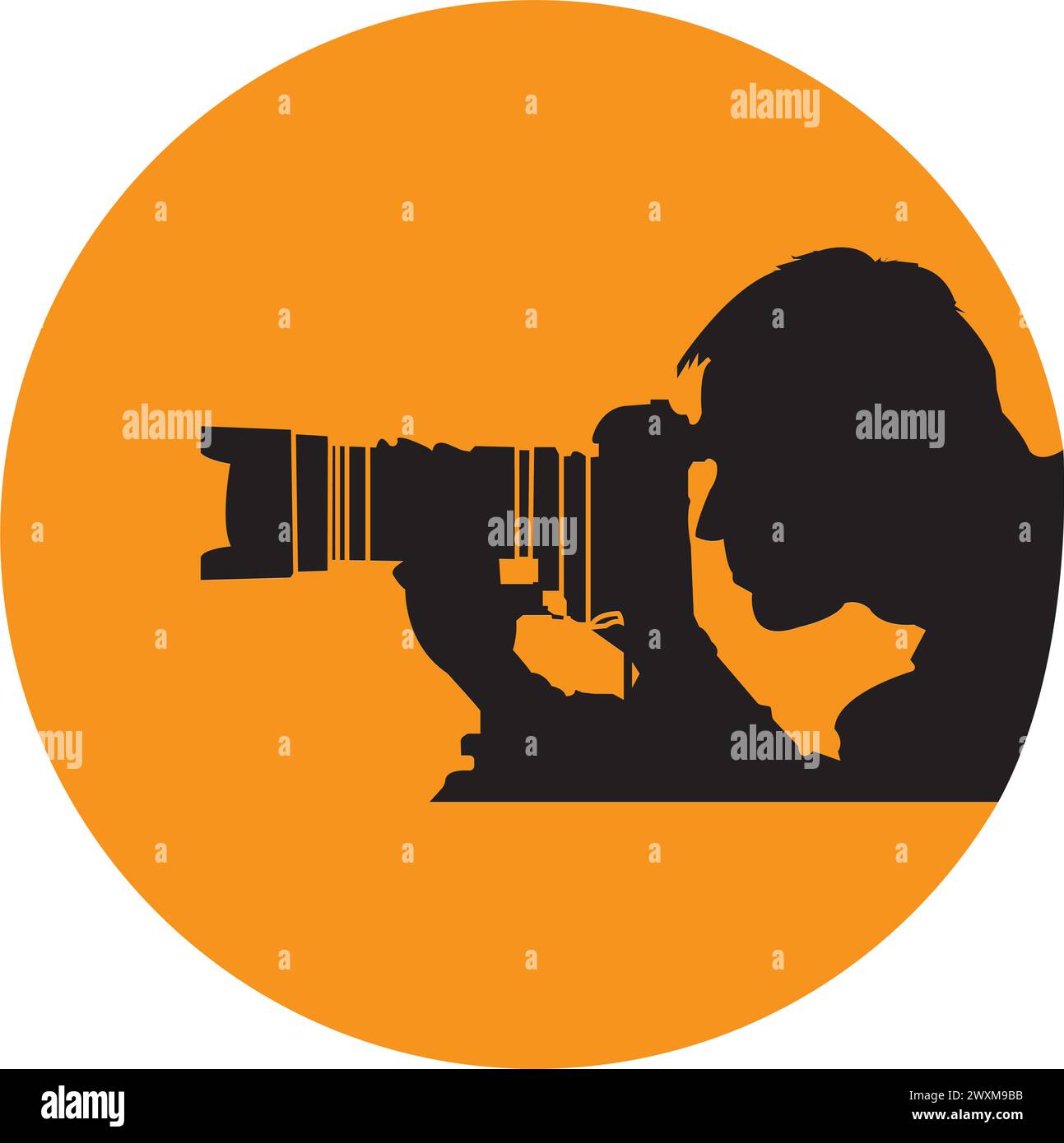 photographer icon vector illustration symbol design Stock Vector Image ...