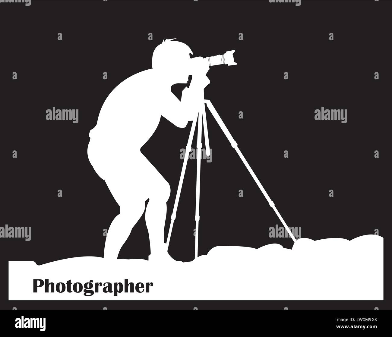 photographer icon vector illustration symbol design Stock Vector Image ...