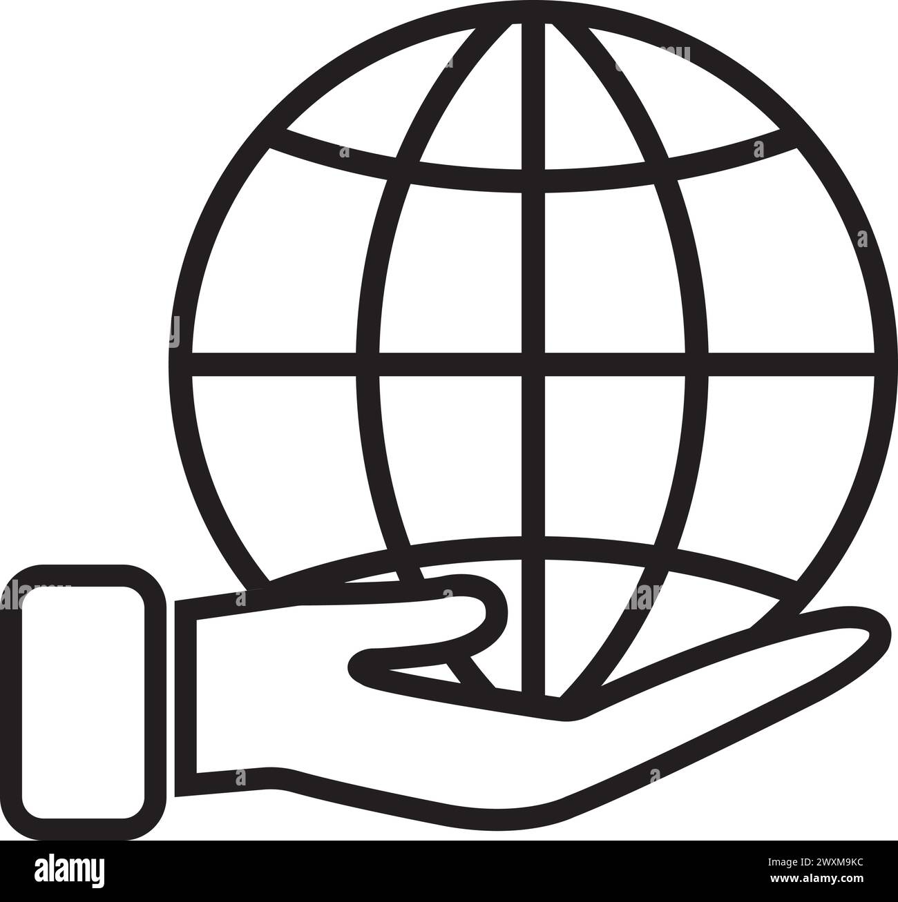 Globe logo vector design illustration Stock Vector Image & Art - Alamy