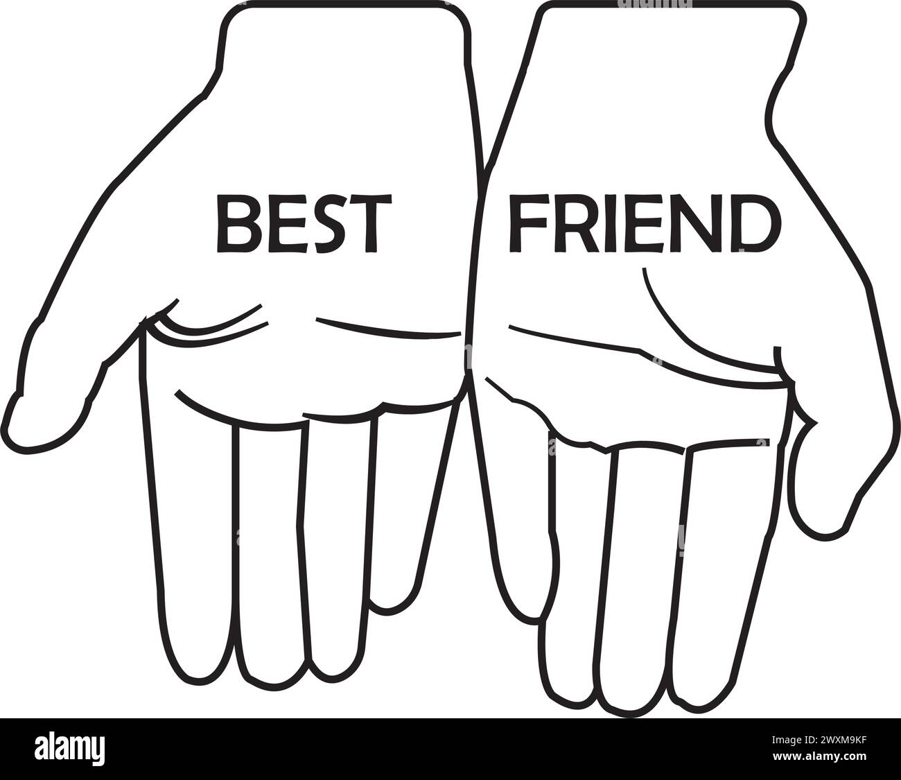 friendship icon vector illustration symbol design Stock Vector Image ...