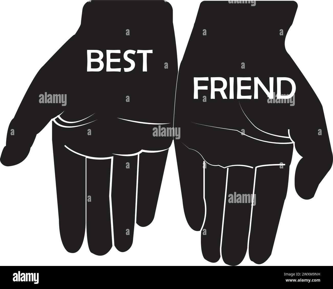 friendship icon vector illustration symbol design Stock Vector Image ...