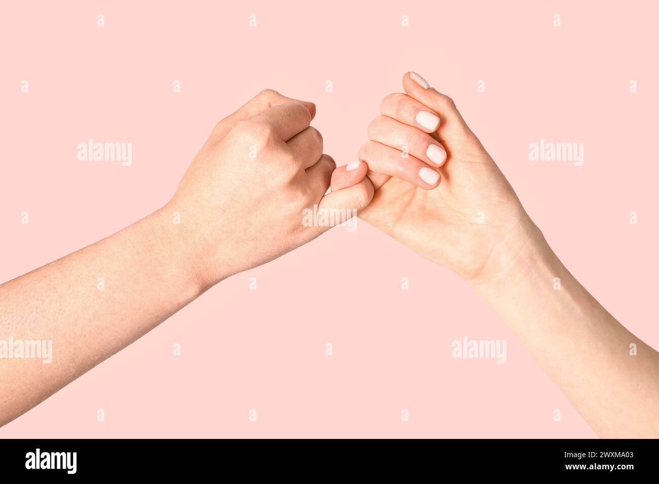 Pinky promise hi-res stock photography and images - Alamy