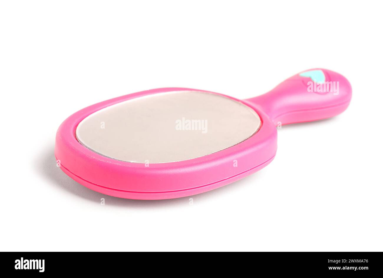 Cute mirror isolated on white background. Children's Day celebration ...