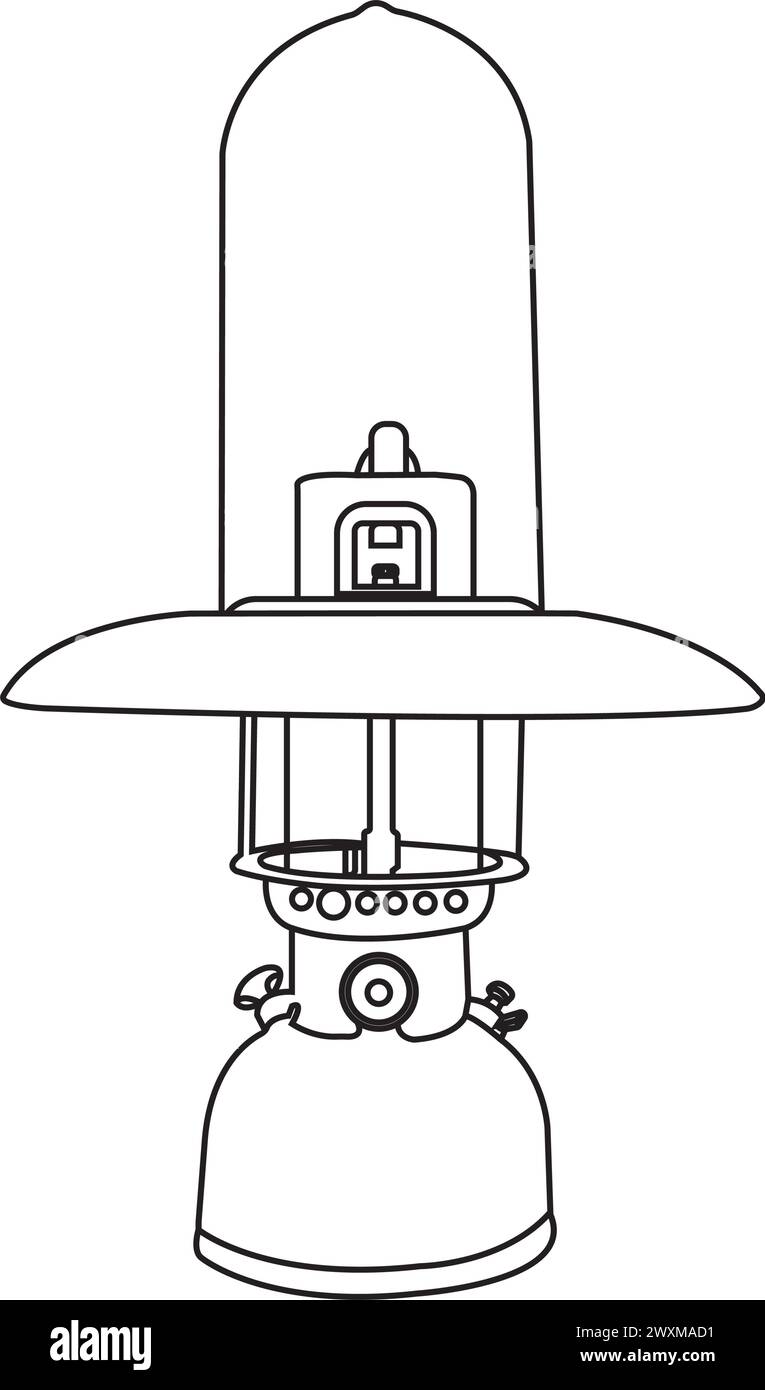 camping light icon vector illustration symbol design Stock Vector Image ...