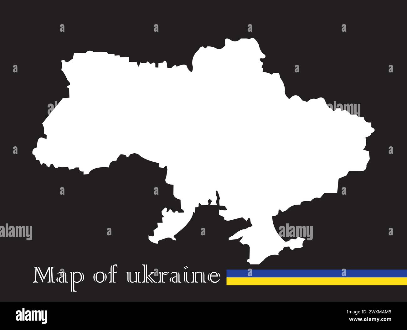 Ukraine map icon vector illustration symbol design Stock Vector Image ...
