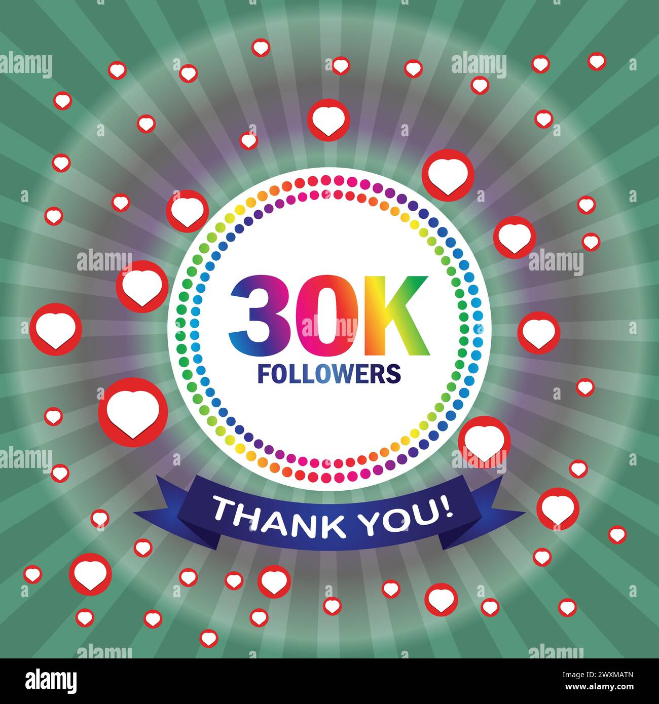 30k followers Stock Vector Images - Alamy