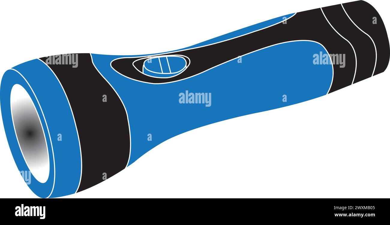 flashlight icon vector illustration symbol design Stock Vector Image ...