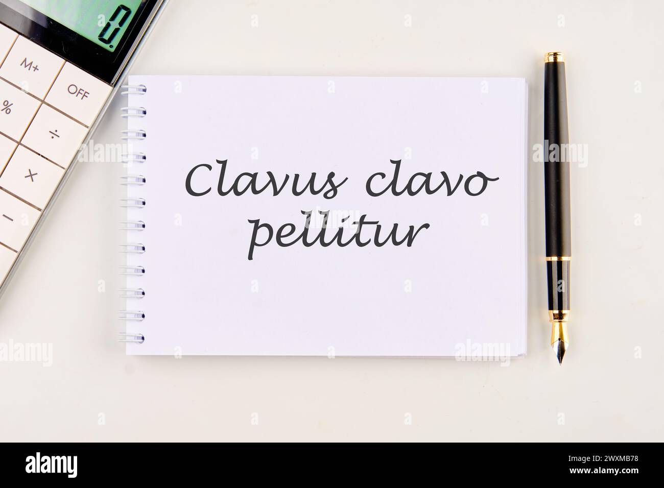 Clavus clavo pellitur. The ancient Greek expression translates as, A ...
