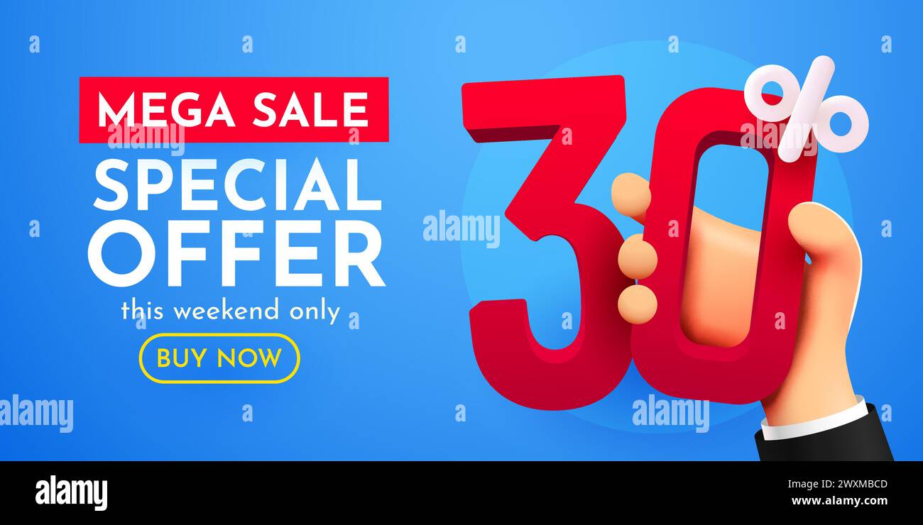 30 percent special offer Stock Vector Images - Alamy