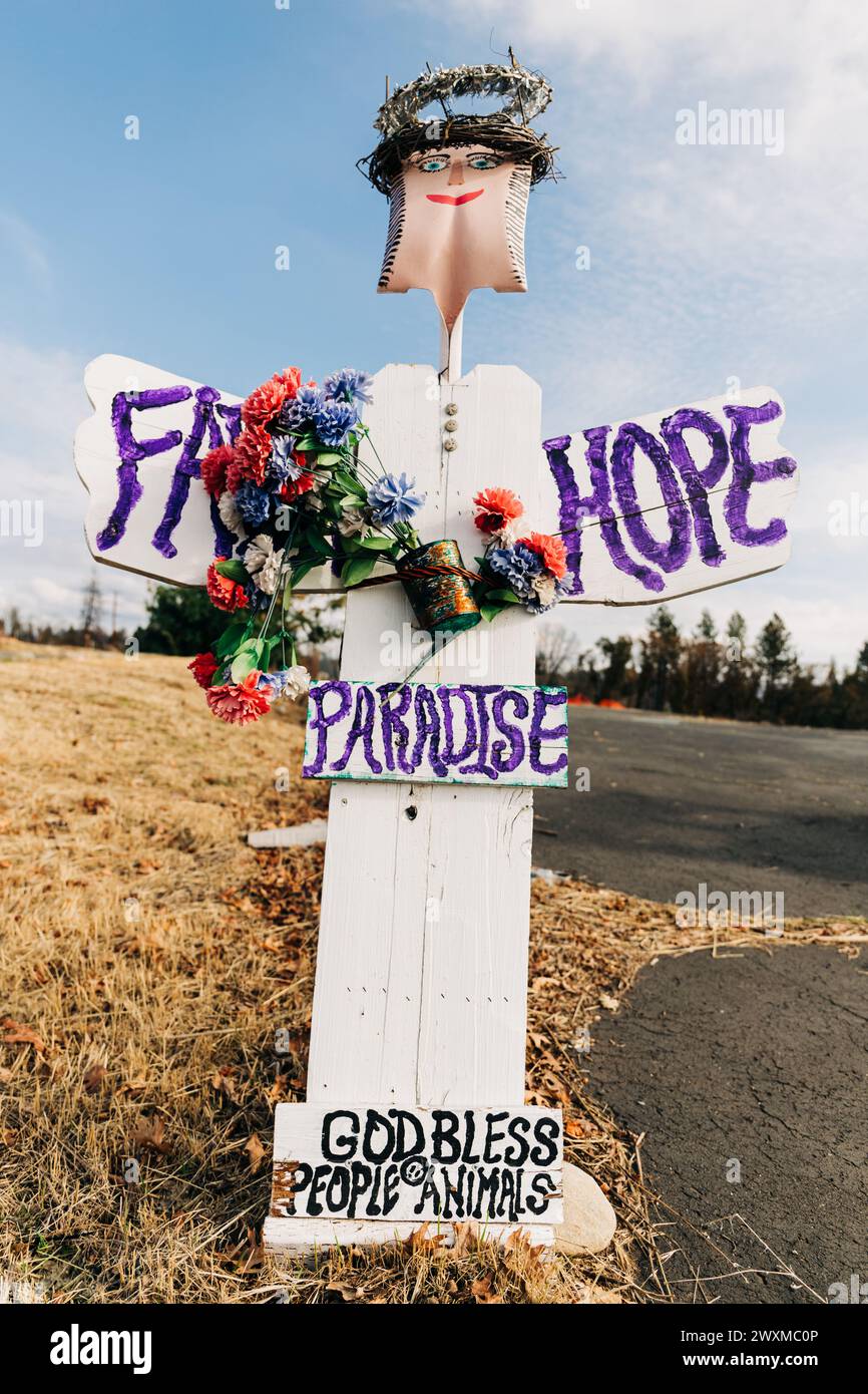 Paradise fire aftermath hi-res stock photography and images - Alamy