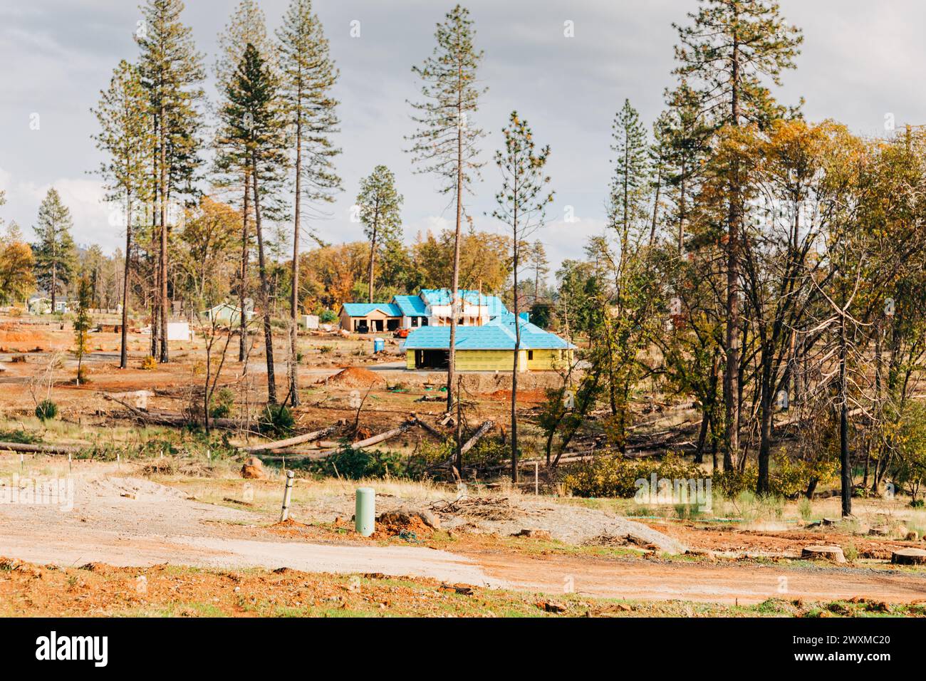 Paradise camp fire california hi-res stock photography and images - Alamy