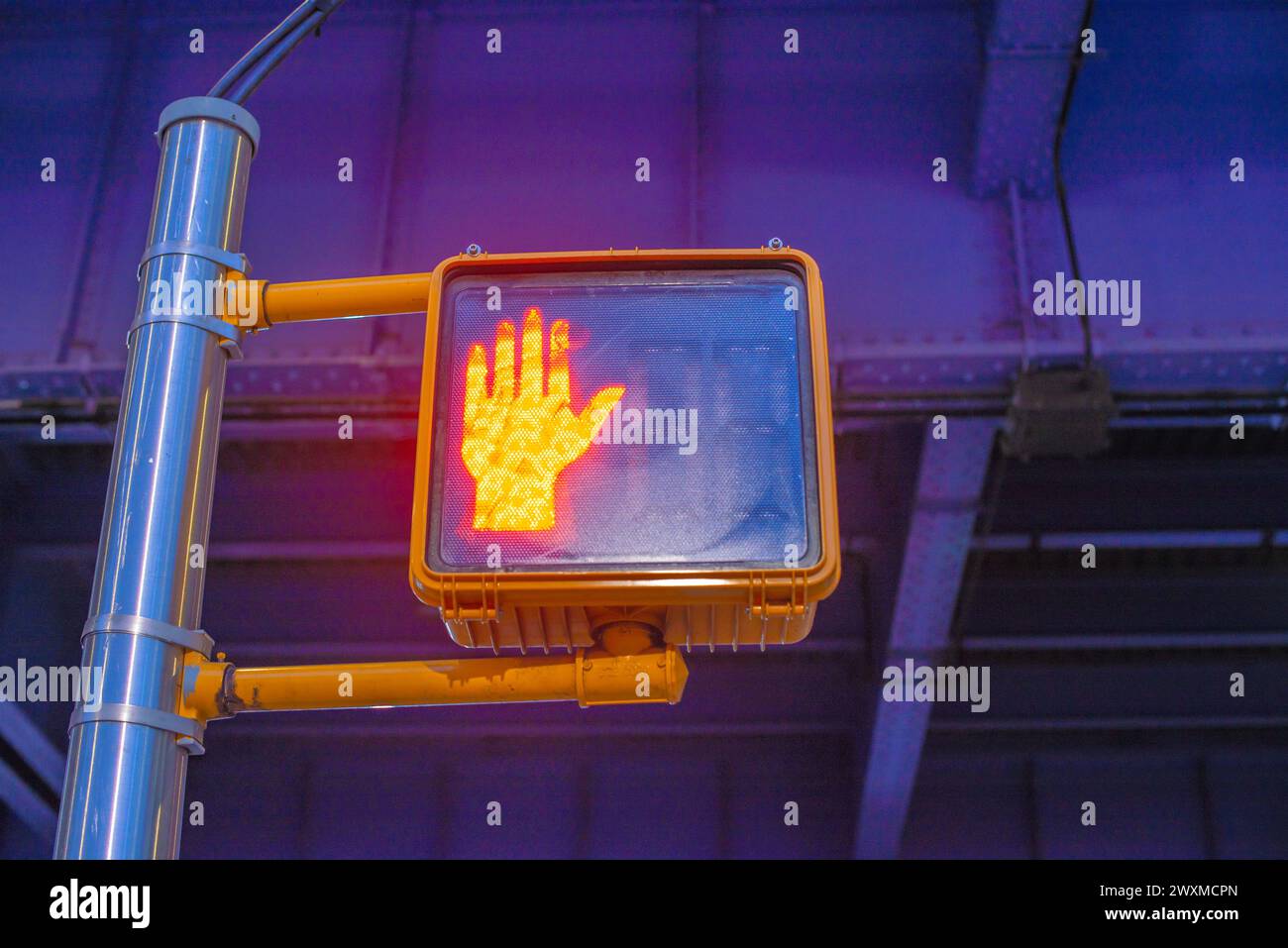 Traffic hand signal hi-res stock photography and images - Alamy