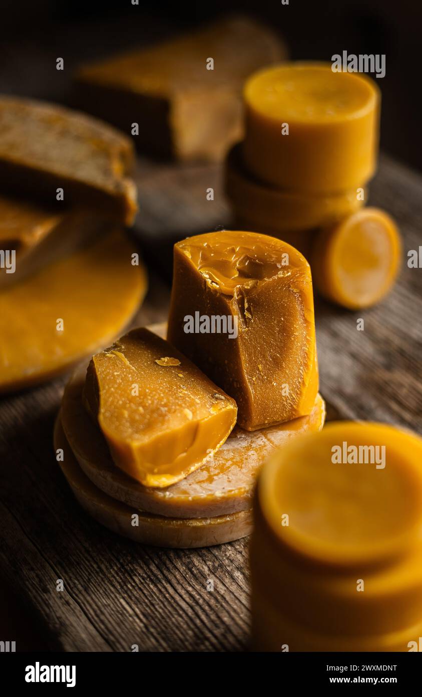 Wax chunks hi-res stock photography and images - Alamy