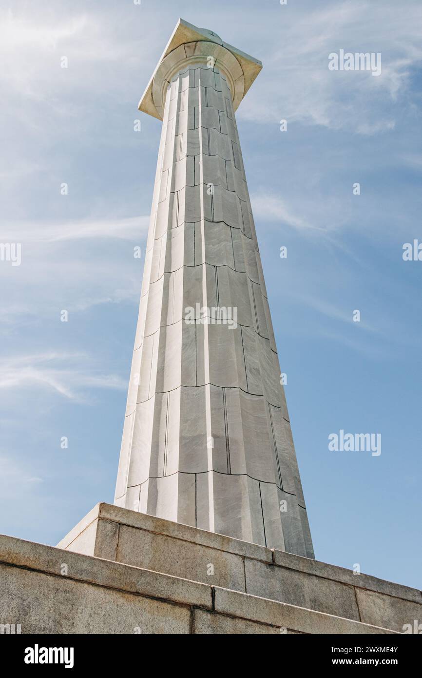 Robert E. Lee monument column, New Orleans Stock Photo - Alamy