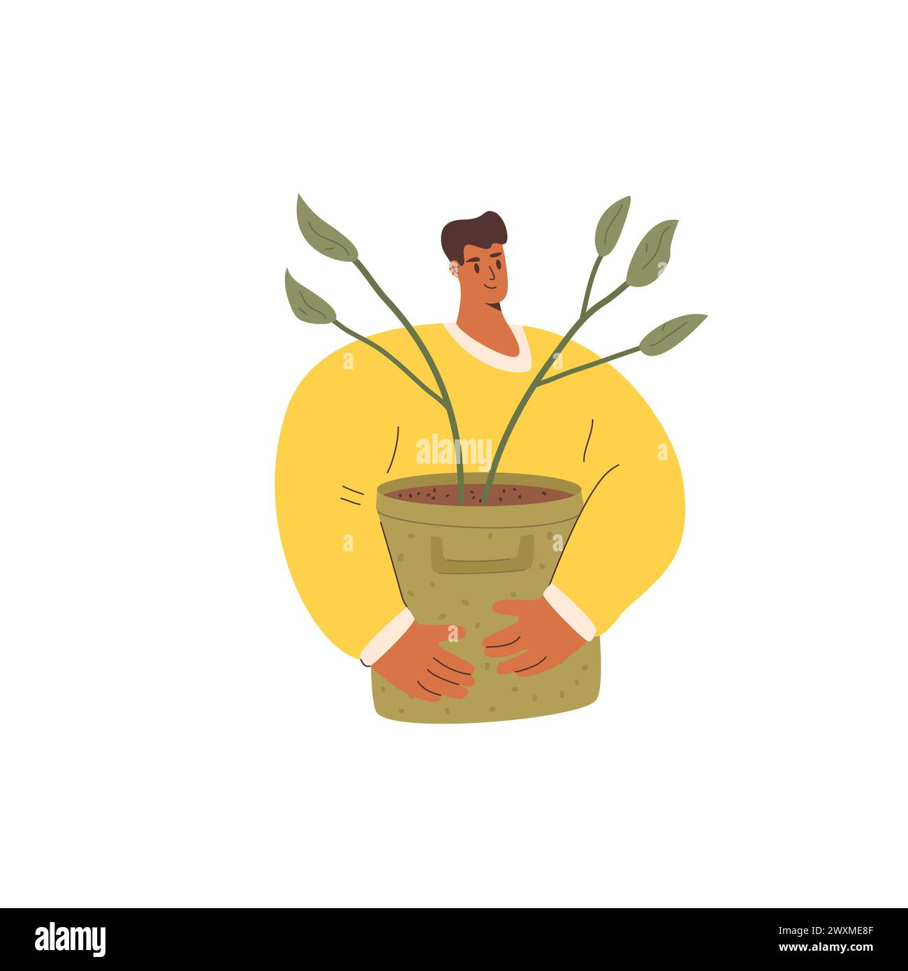 Plant sampling Stock Vector Images - Alamy