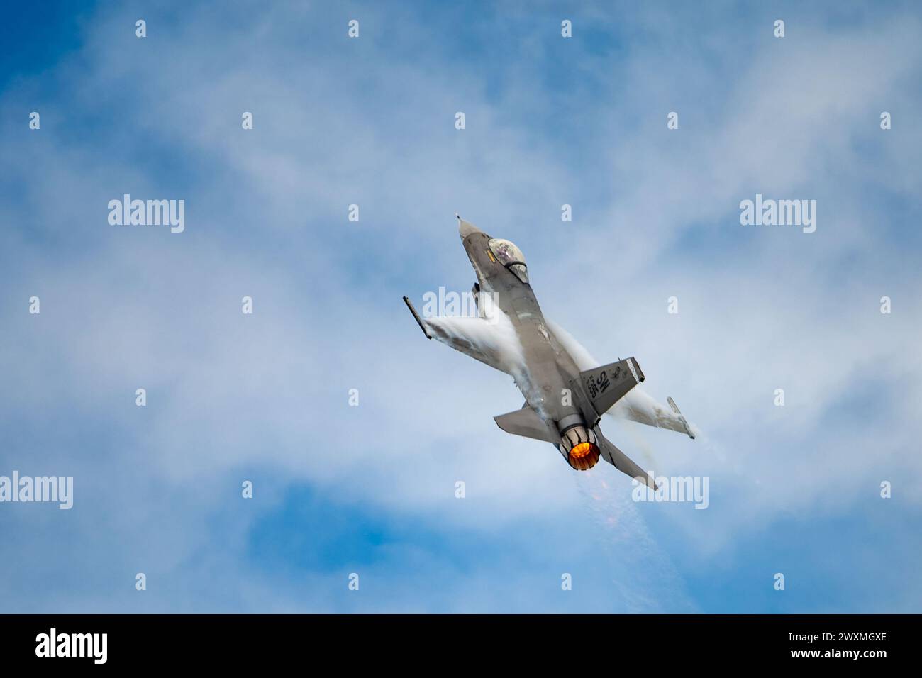 U.S. Air Force Capt. Taylor “FEMA” Hiester, F-16 Viper Demonstration ...