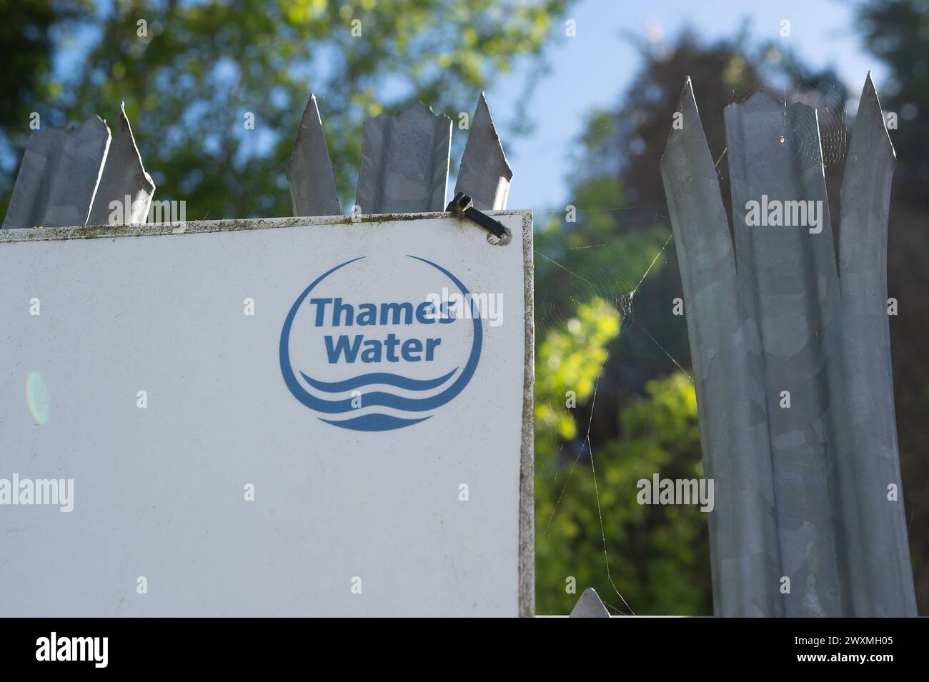 Datchet, Berkshire, UK. 1st April, 2024. The Thames Water Raw Water ...