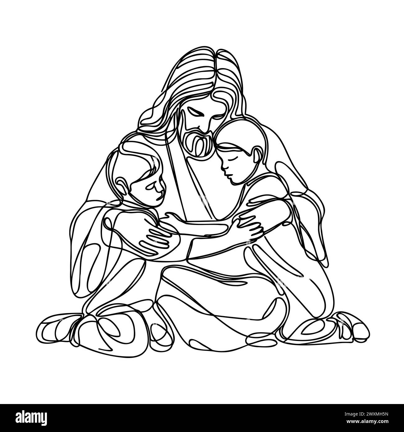 Child jesus blessing Cut Out Stock Images & Pictures - Alamy