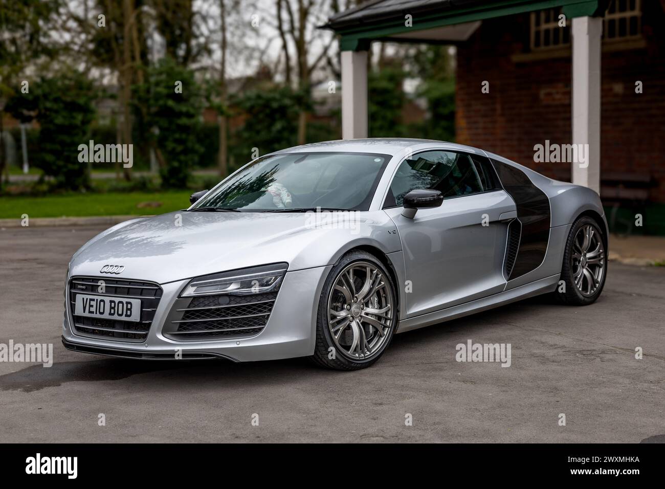 2013 Audi R8 Quattro V10, on display at the Motorsport assembly held at ...