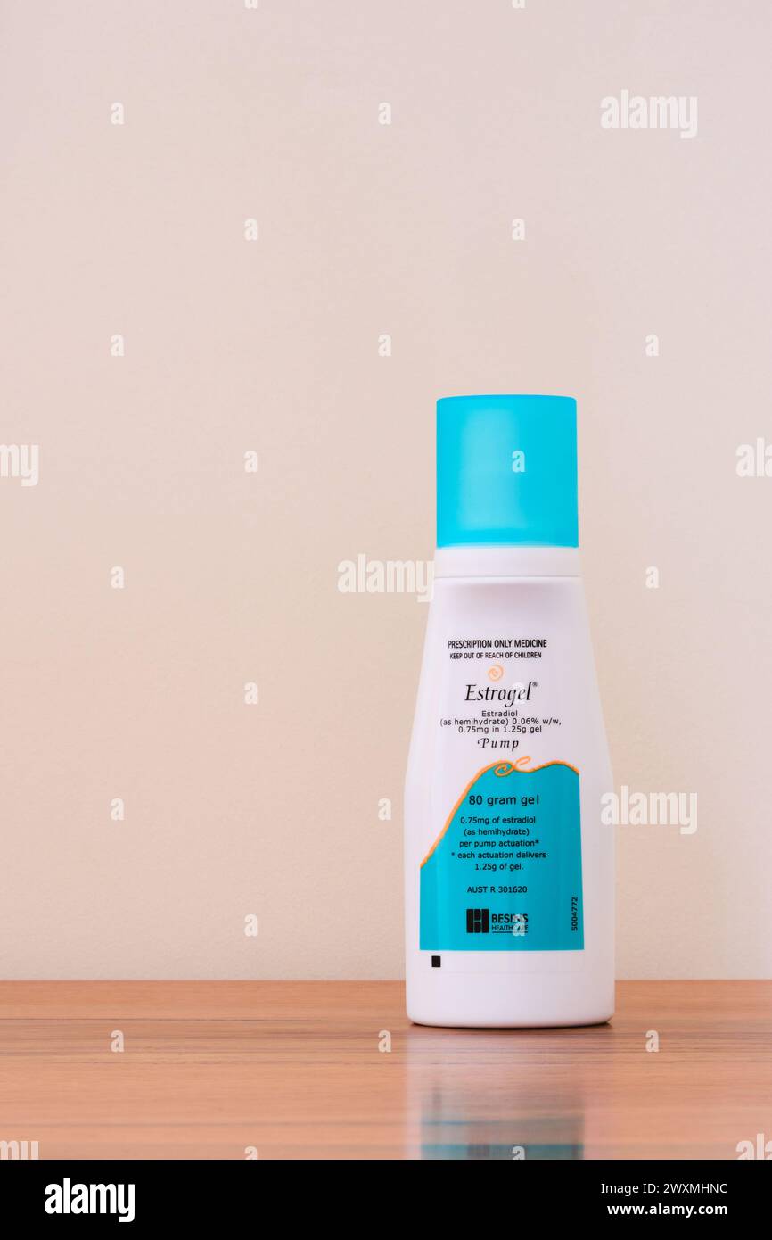 Hormone replacement therapy gel hi-res stock photography and images - Alamy