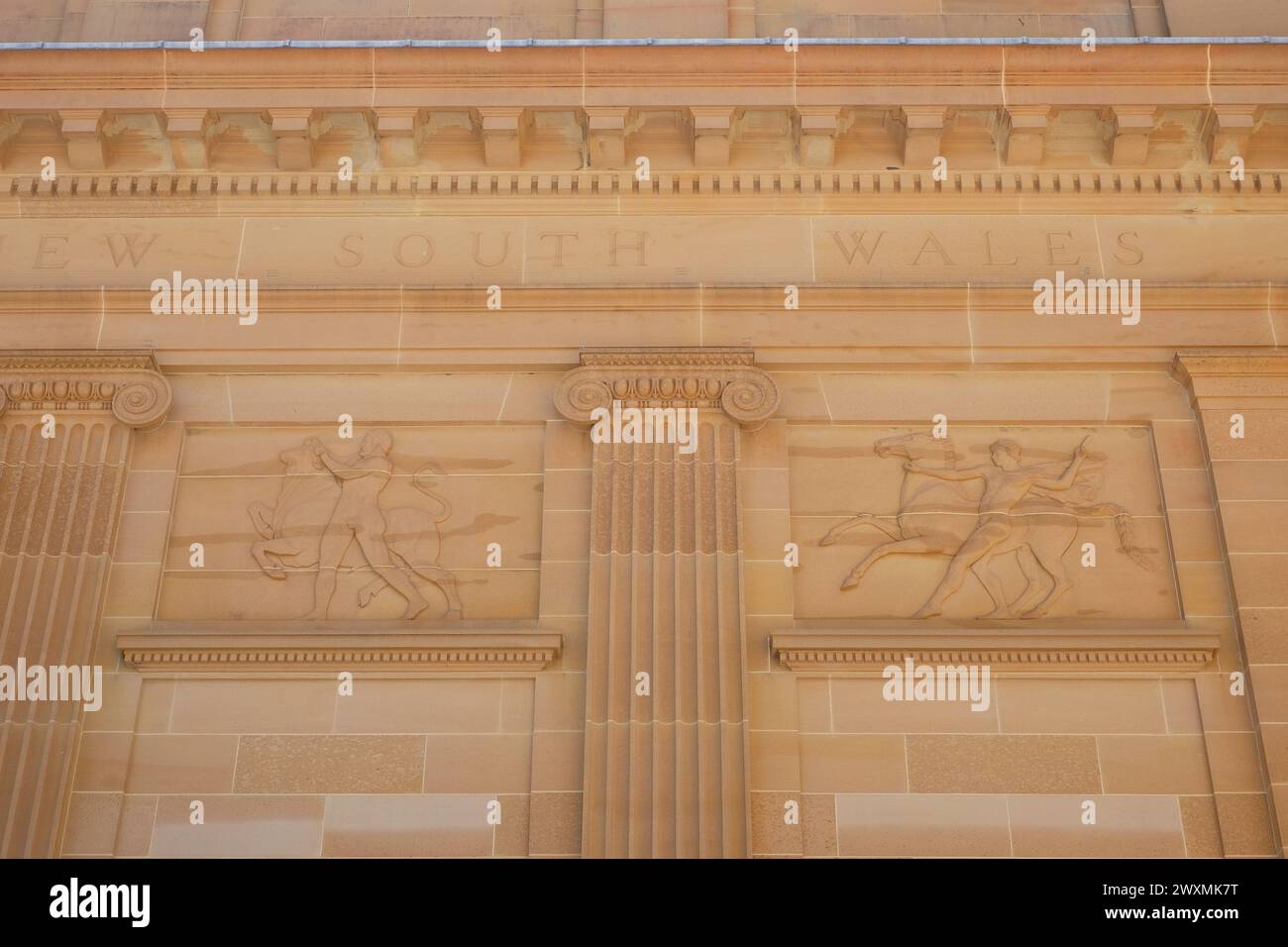 Bas-relief sandstone carvings Hercules capturing the bull Greek first ...