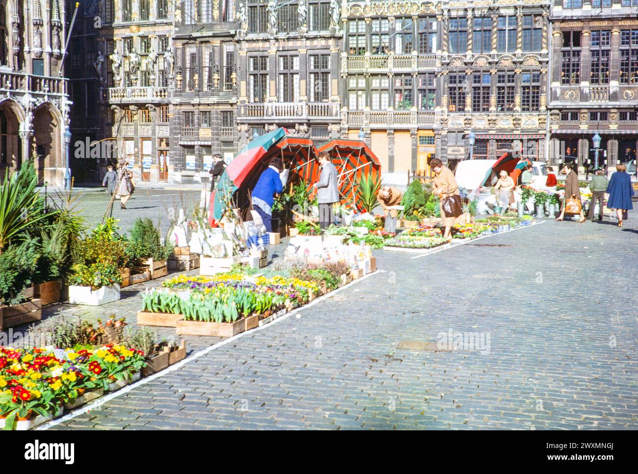 Vintage market in brussels hi-res stock photography and images - Alamy