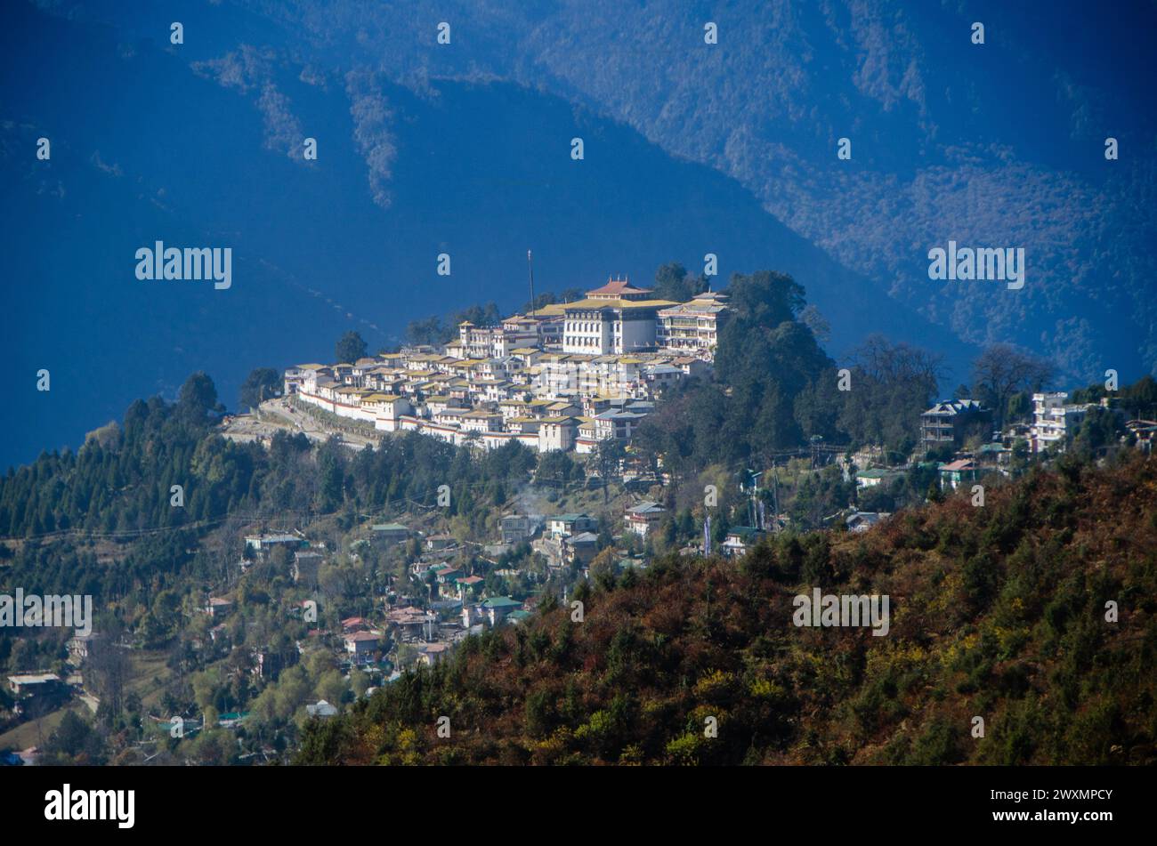 Tawang Monastery, a Buddhist monastery located in Tawang, Arunachal ...