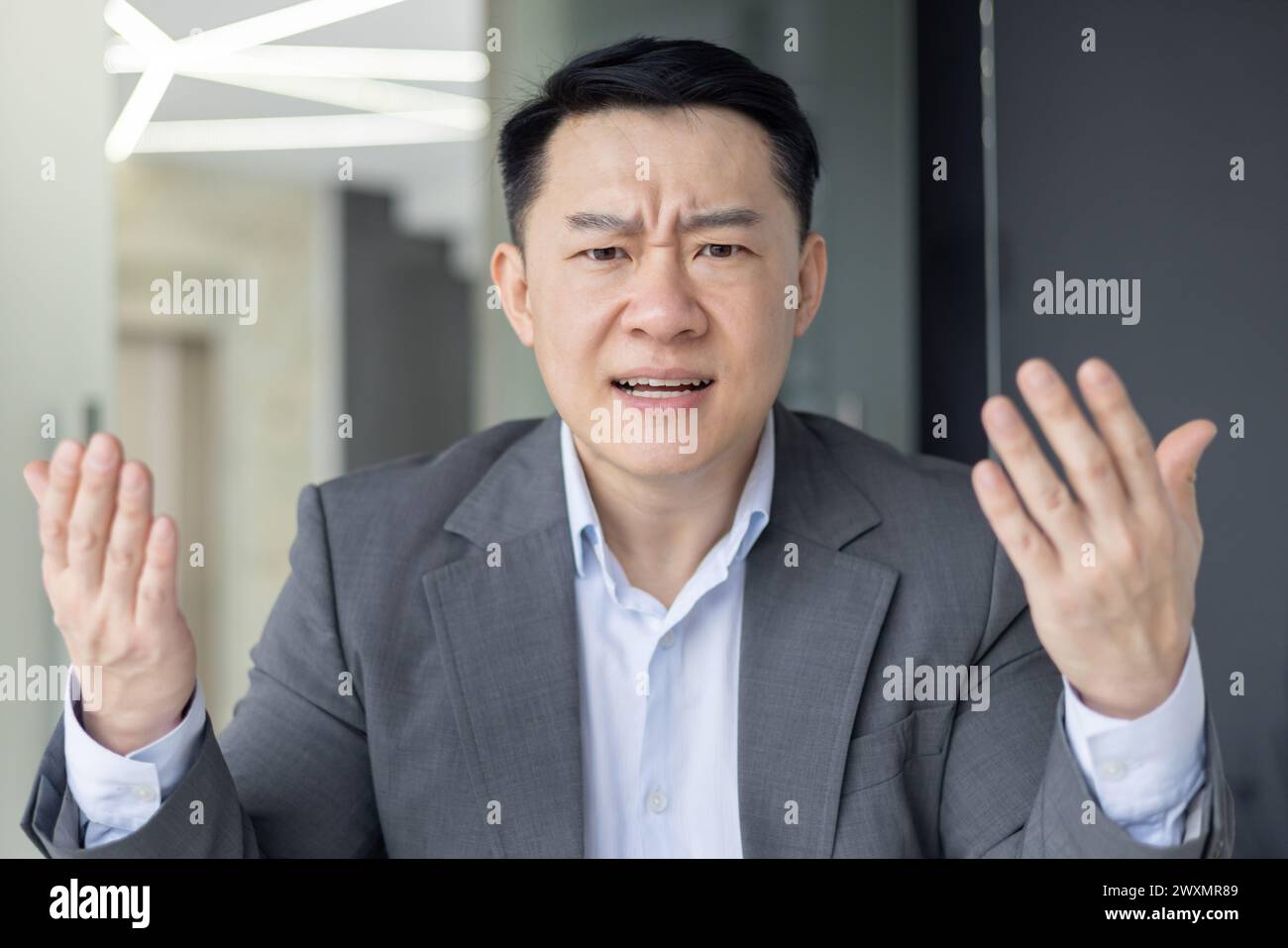 Workplace conflict in an office setting hi-res stock photography and ...