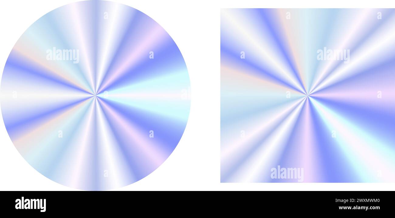 Original round hologram sticker Stock Vector Images - Alamy