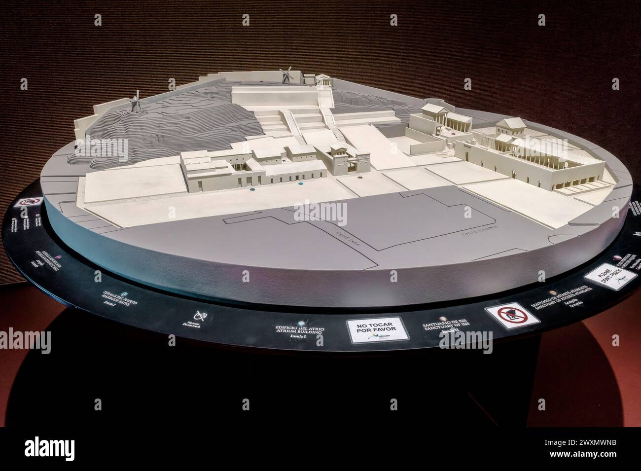 Roman Forum Museum Cerro Molinete the ancient Carthago Nova one of the ...