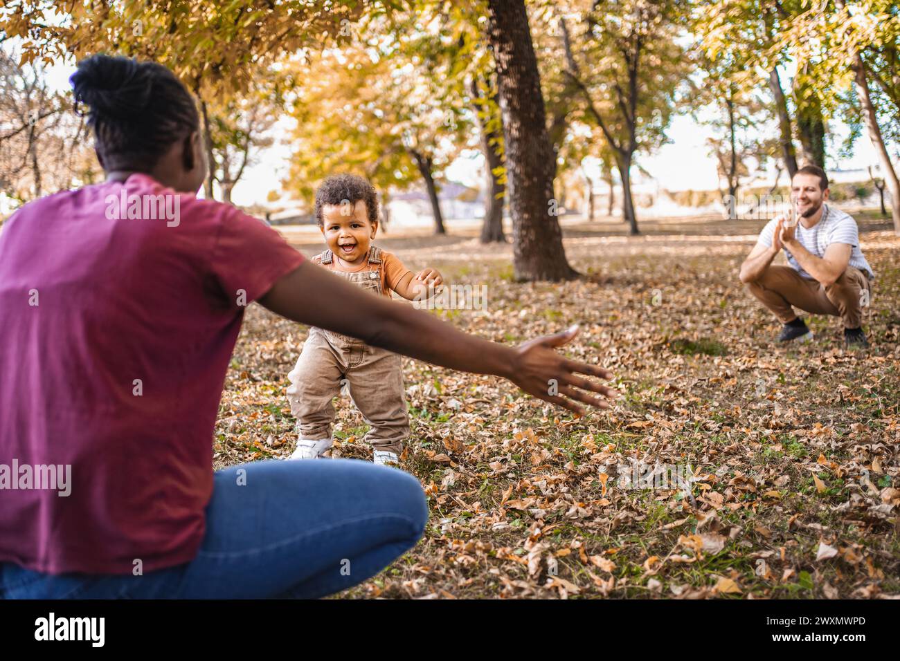 Man chasing child hi-res stock photography and images - Alamy