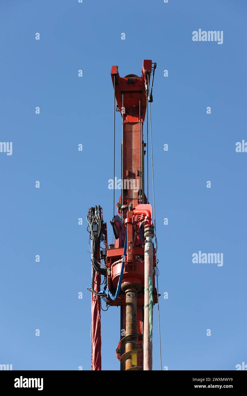Continuous flight auger piling hi-res stock photography and images - Alamy