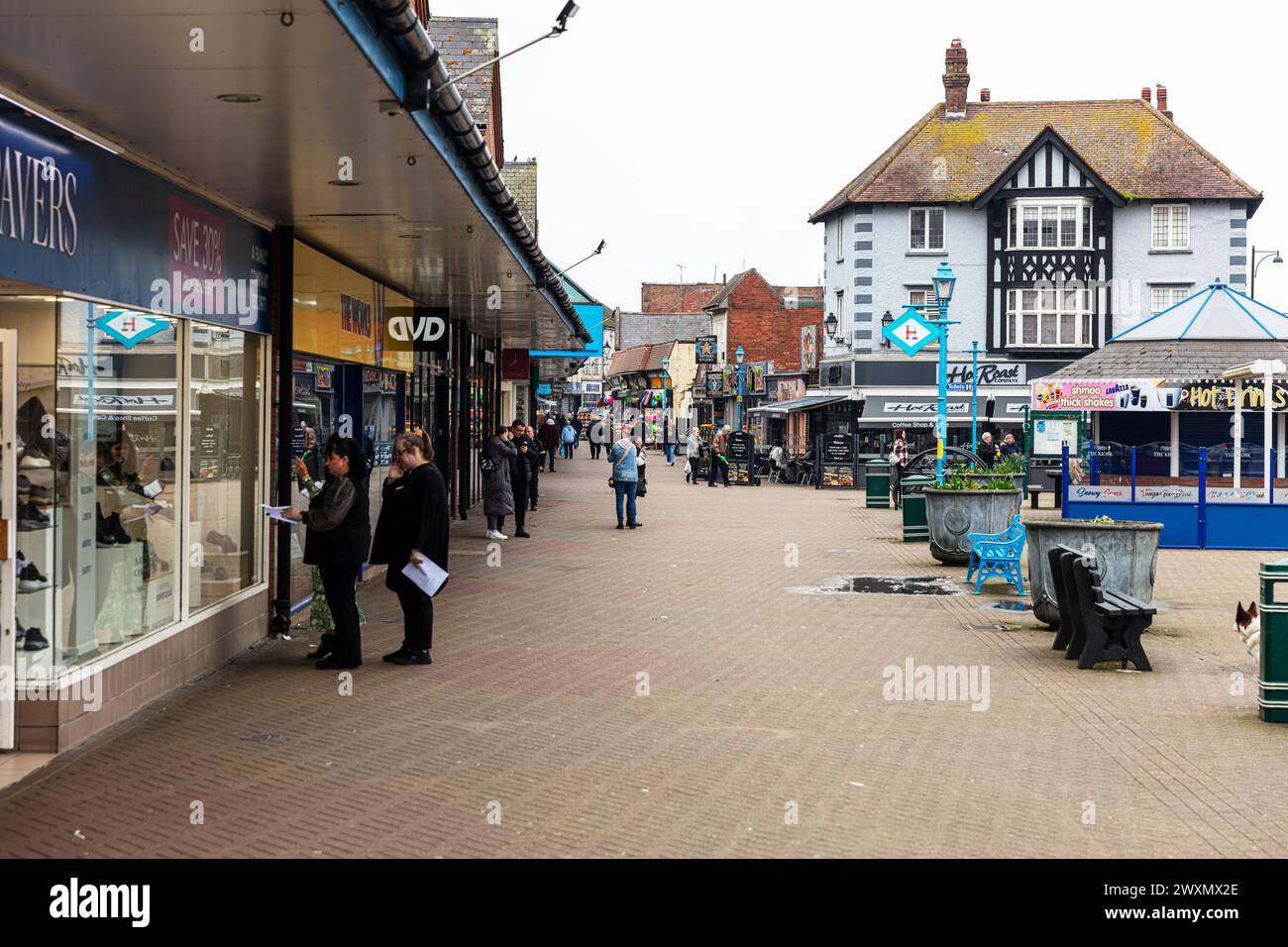 Skegness, Lincolnshire, UK, England, Skegness town centre, Skegness ...