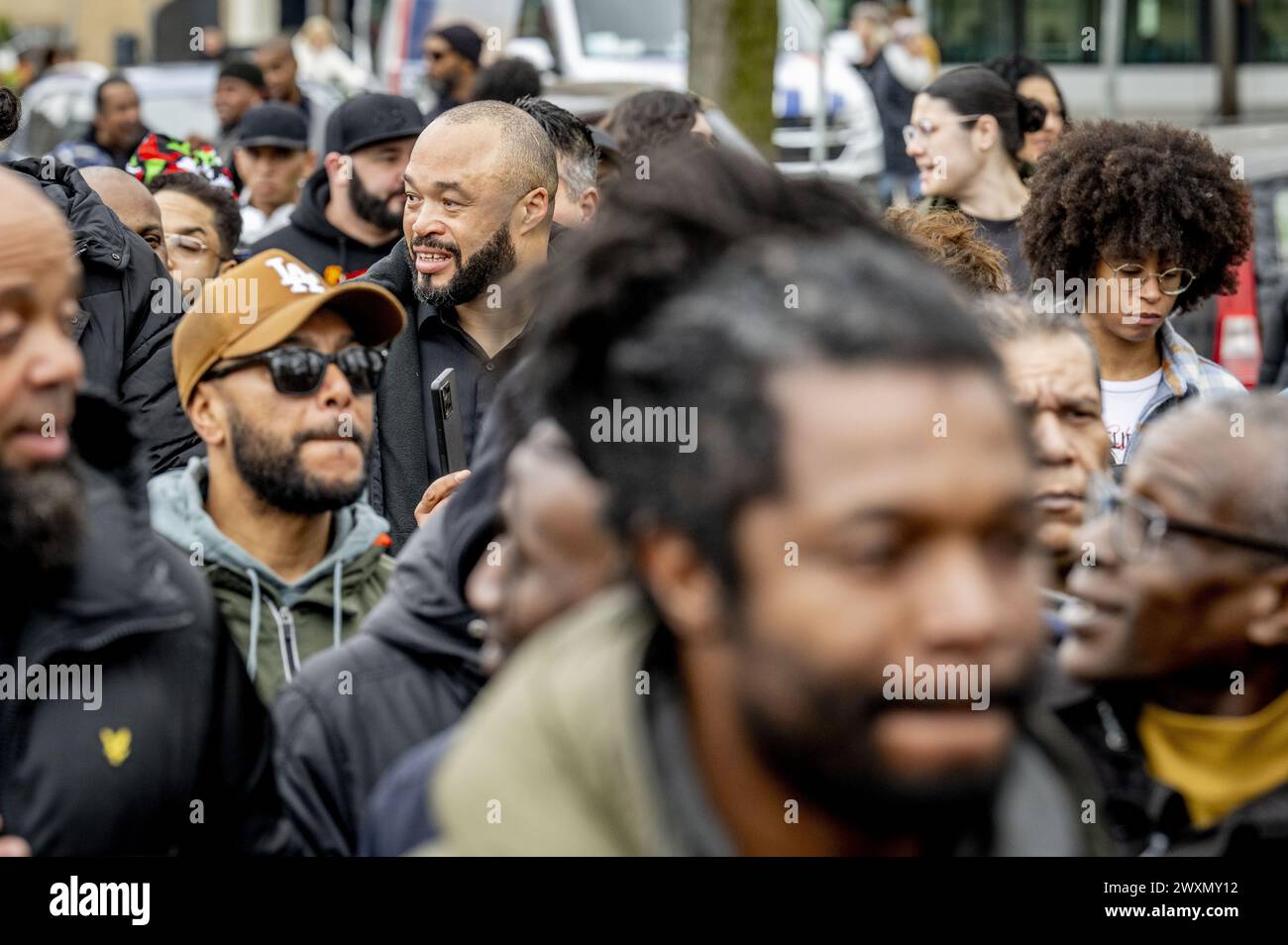 ROTTERDAM - Don Diego Poeder during a funeral procession for the ...