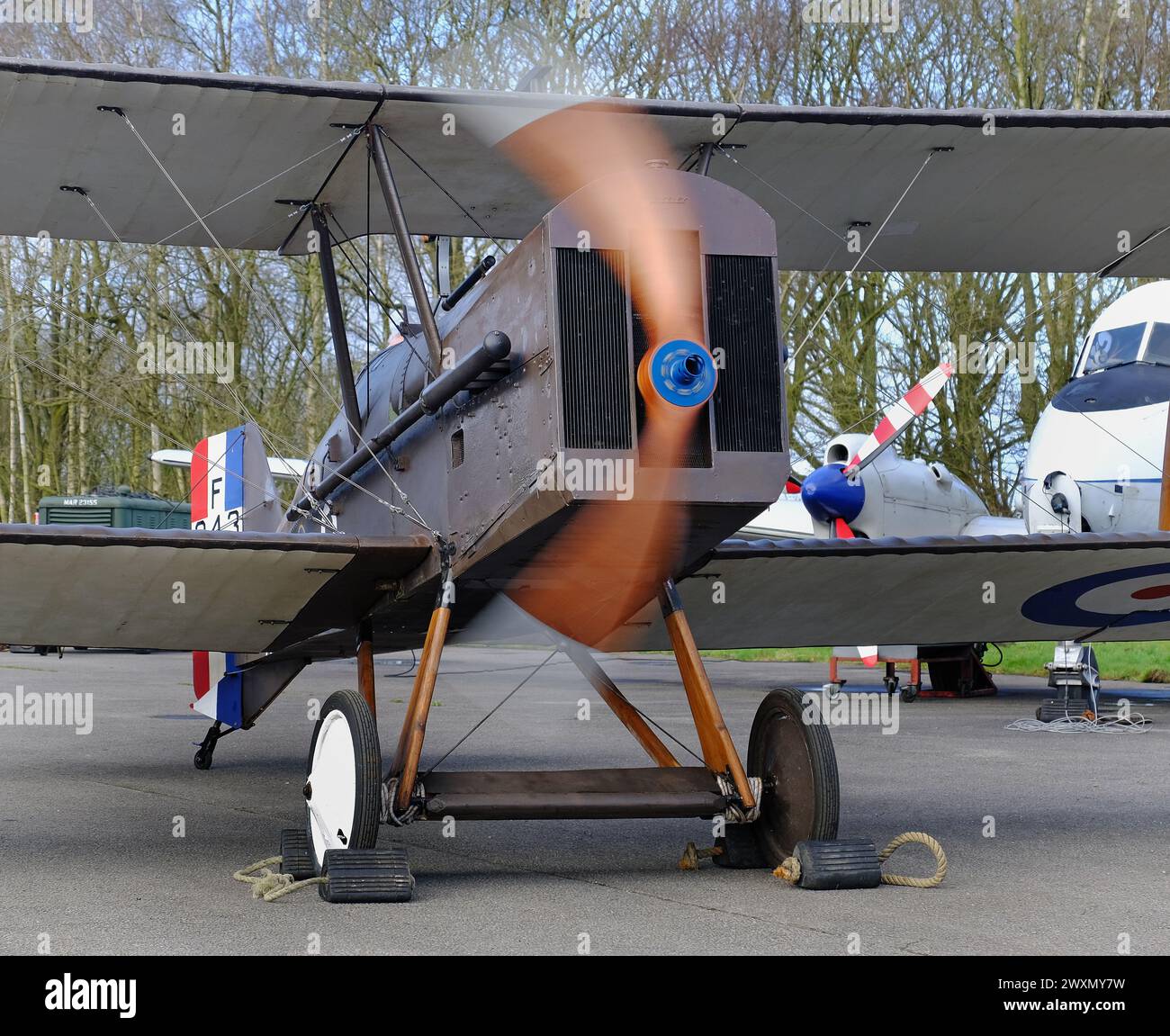 The Royal Aircraft Factory S.E.5 is a British biplane fighter aircraft ...