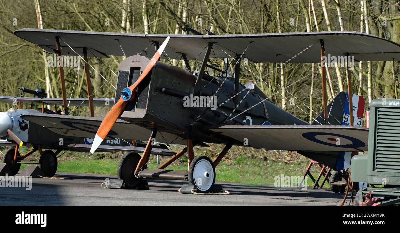 The Royal Aircraft Factory S.E.5 is a British biplane fighter aircraft ...