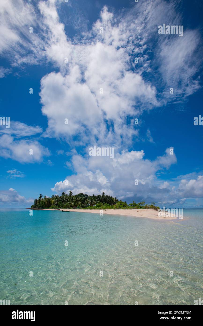 The Island of Koon in the Maluku. Far in the east of Indonesia there ...