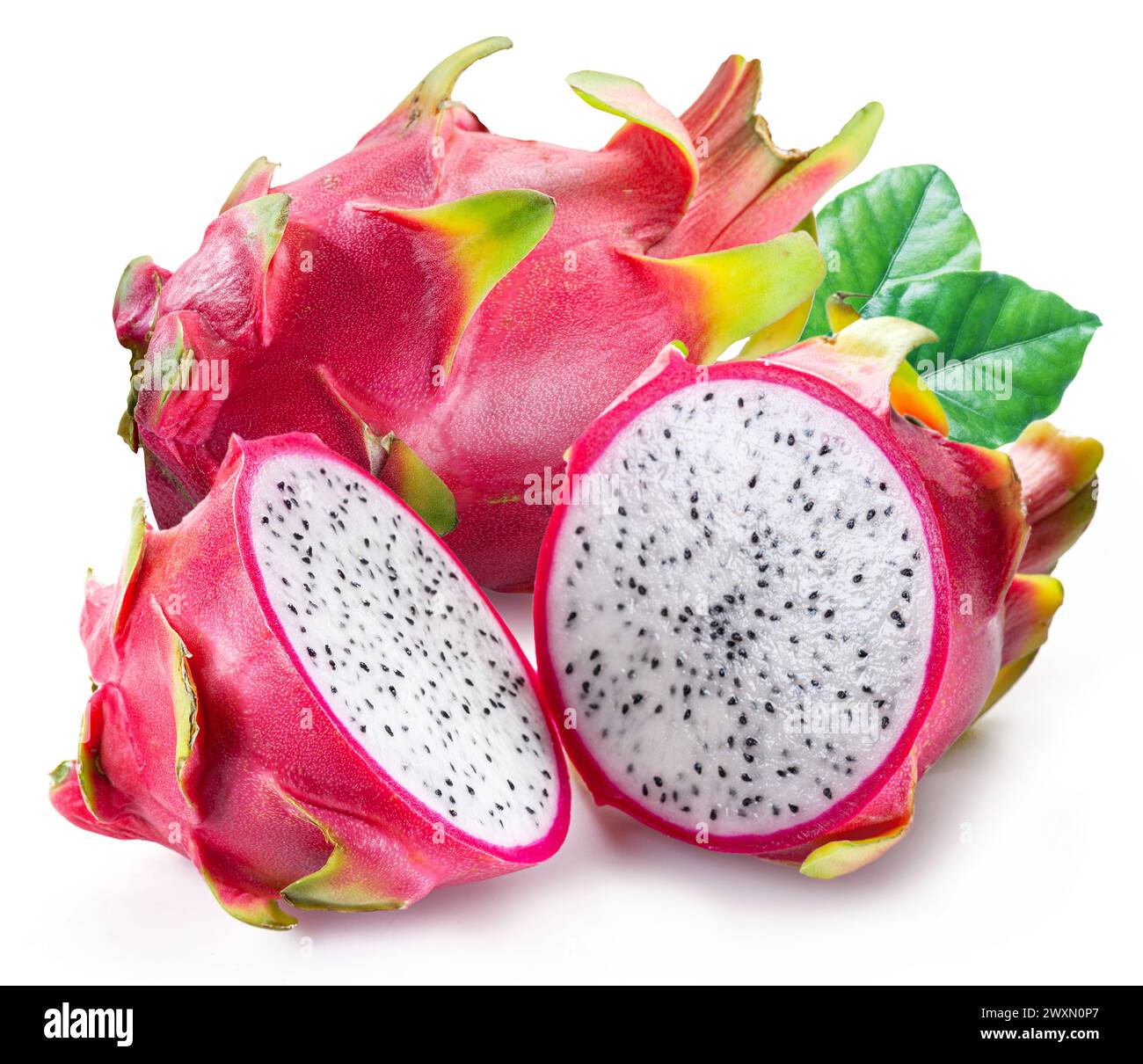Cross section dragon fruit red hi-res stock photography and images - Alamy