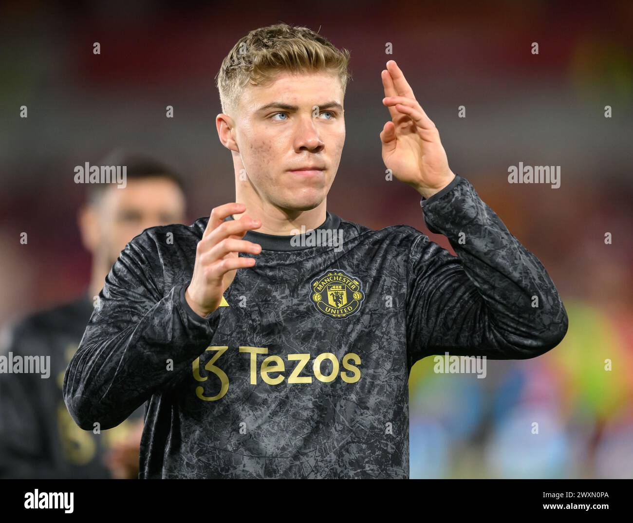 Hojlund manchester united hi-res stock photography and images - Alamy