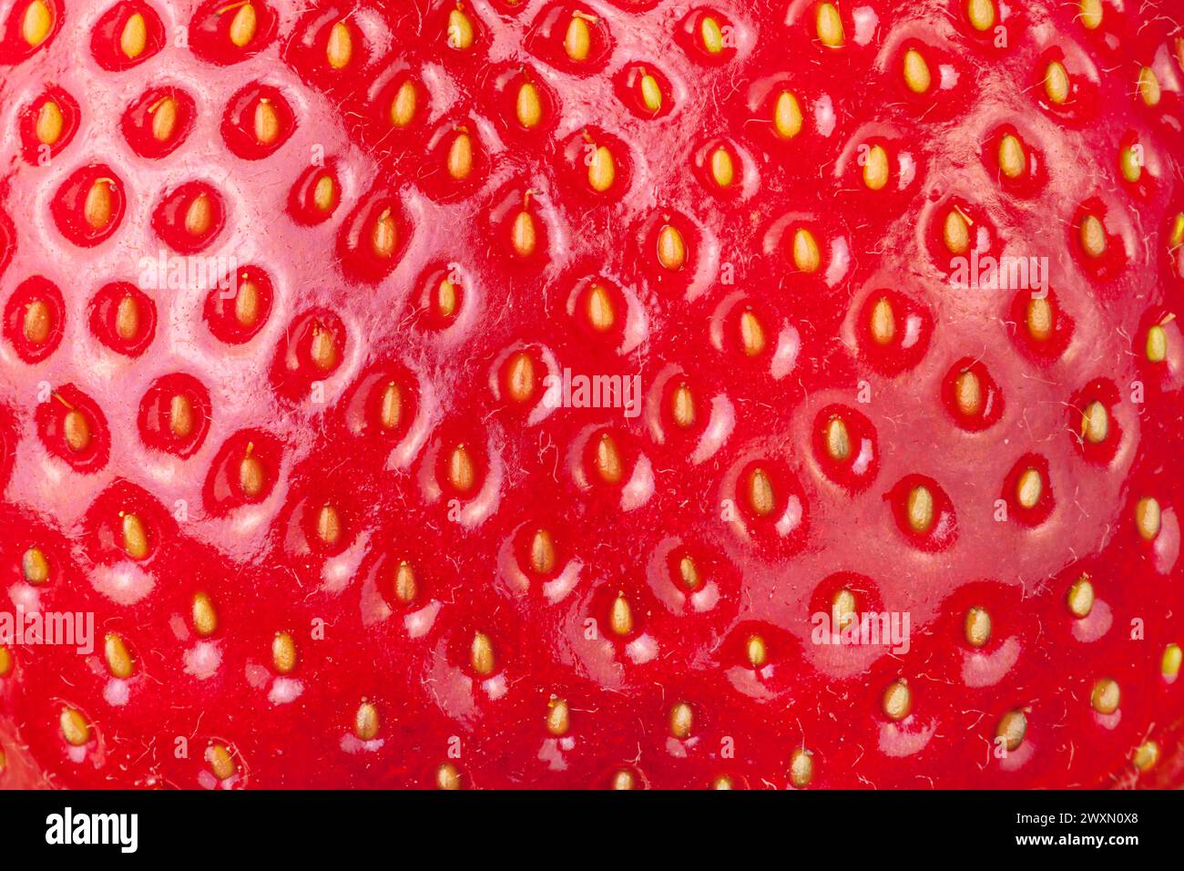 Strawberry skin texture close-up. Food background Stock Photo - Alamy