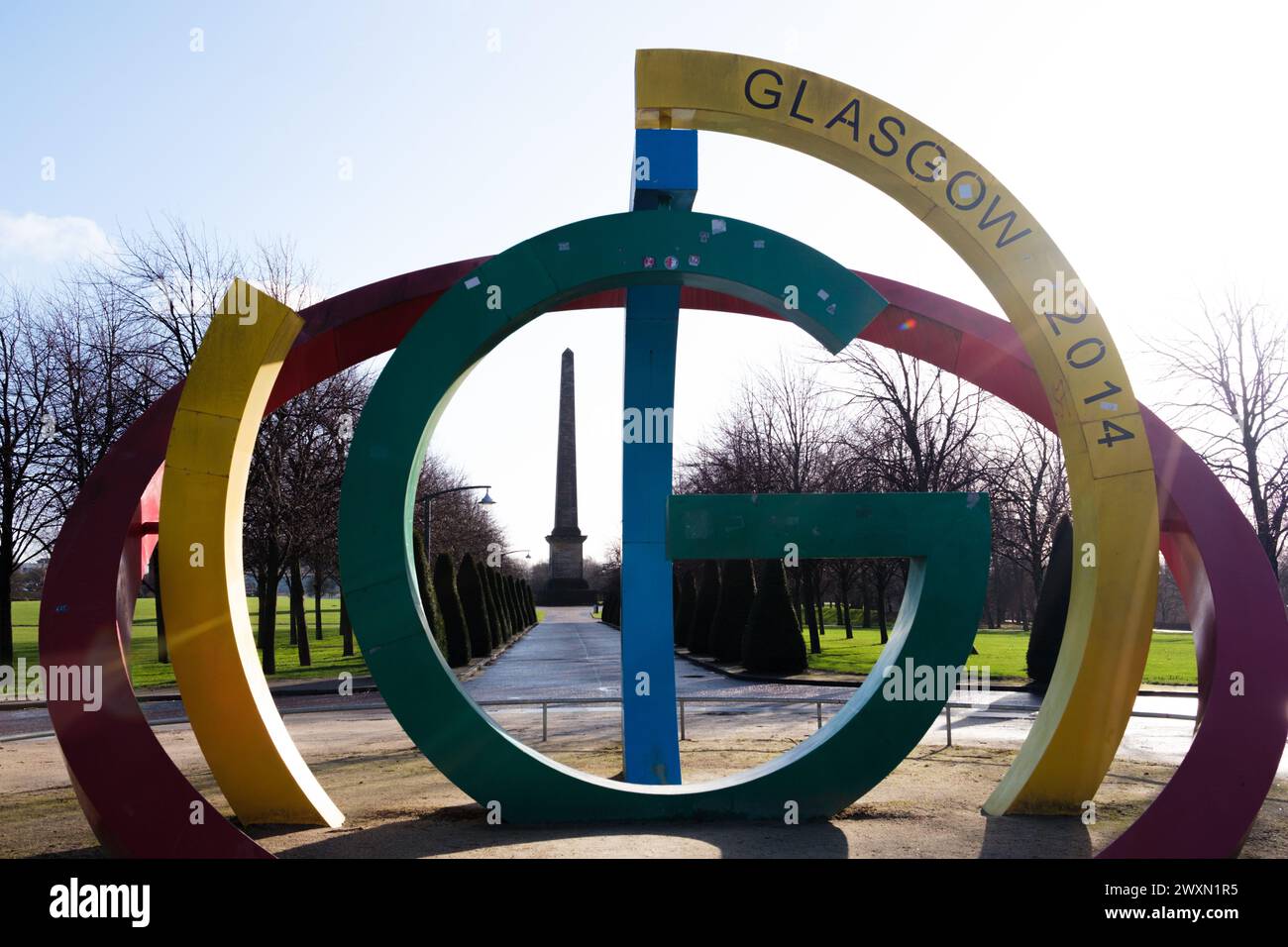 Glasgow Scotland: 12th Feb 2024: Glasgow Green 2014 Commonwealth Games ...